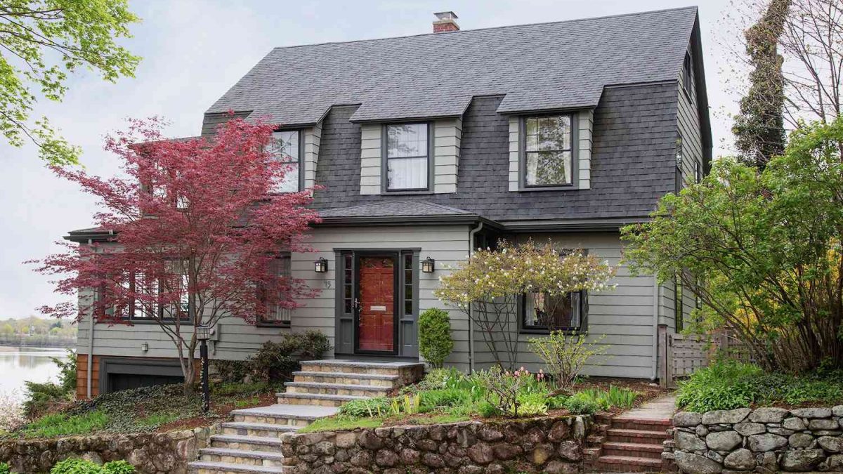 Grey Exterior House Paint